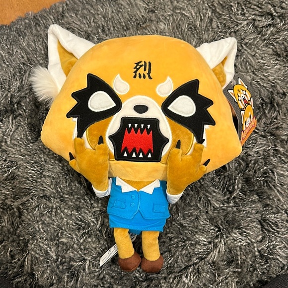 Sanrio | Toys | Aggretsuko Sanrio By Gund Plush Metal Rage Approx 4 Nwt ...